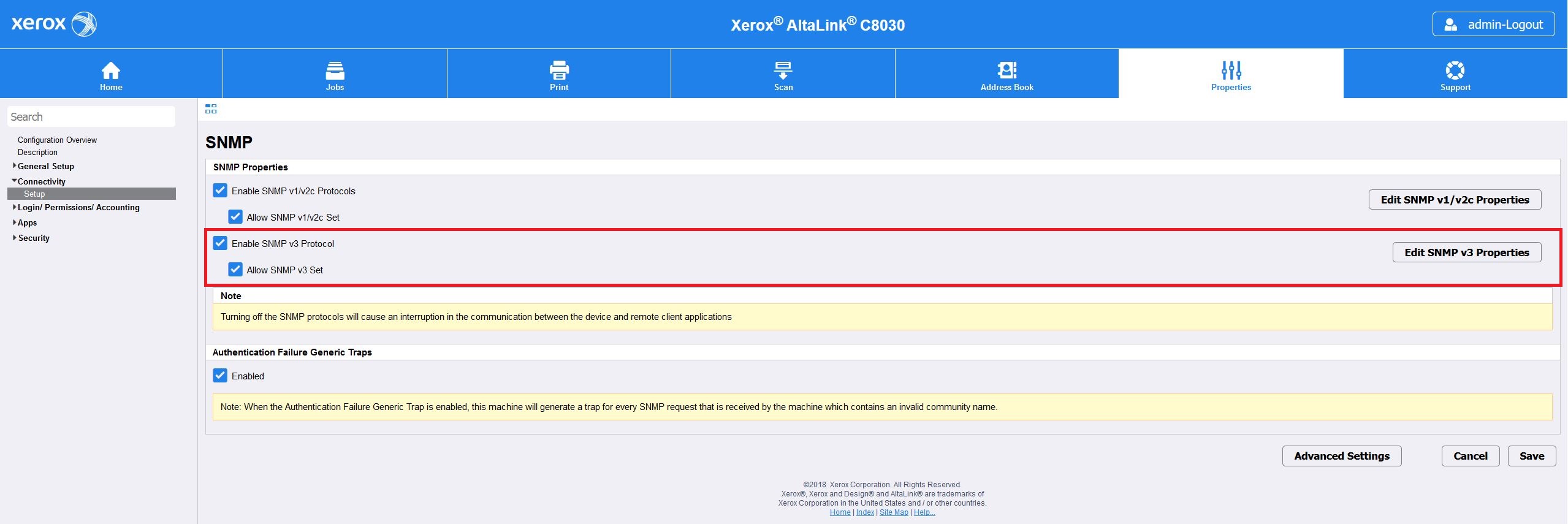 Xerox AltaLink EIP configuration - Before installation of Dispatcher Paragon Embedded Terminal ...