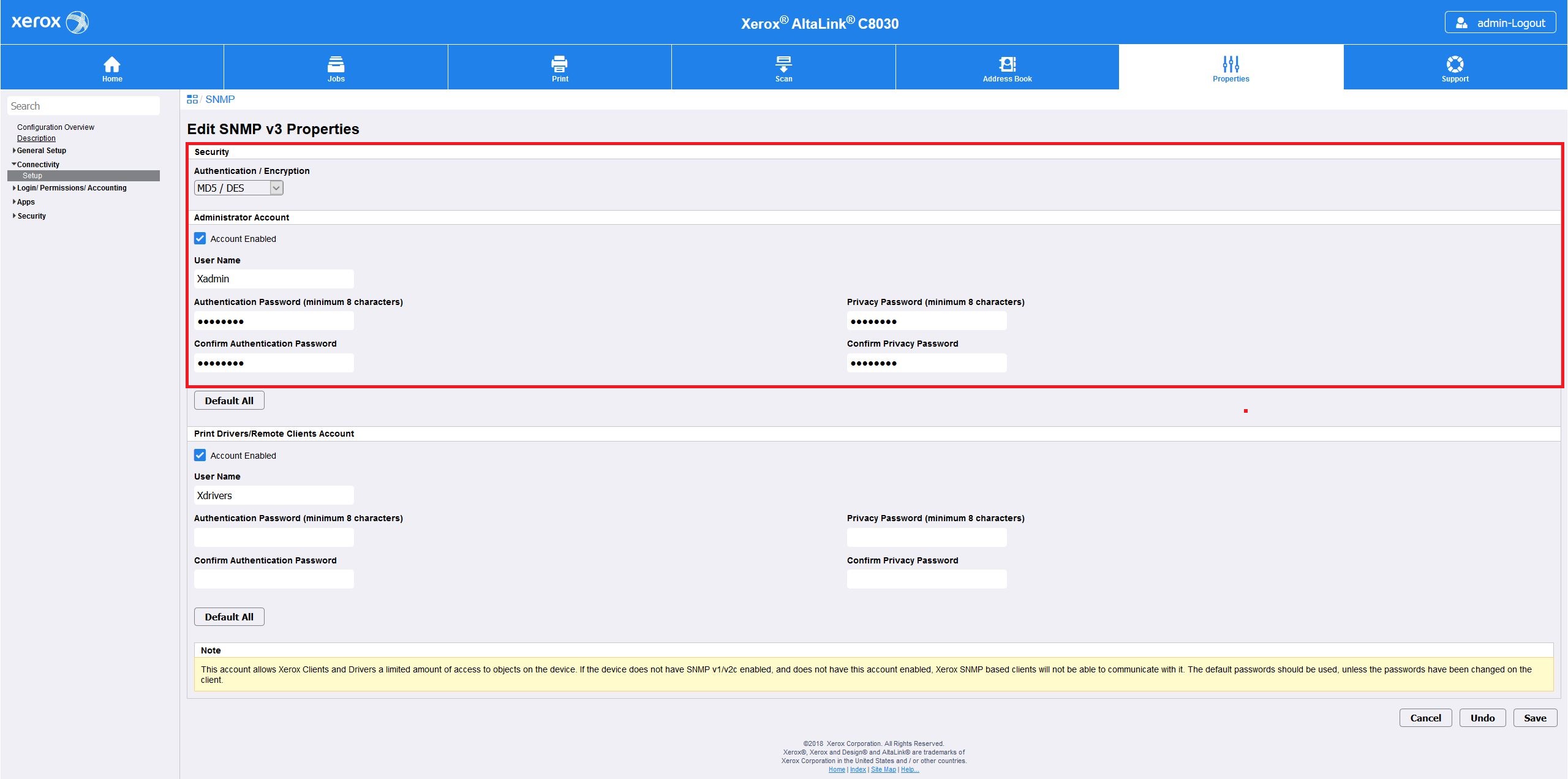 Xerox AltaLink EIP configuration - Before installation of Dispatcher Paragon Embedded Terminal ...
